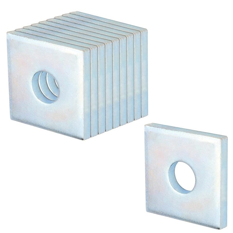 Square Washers Plate , Hot-Dipped Galvanized Steel Heavy Duty Bearing ...